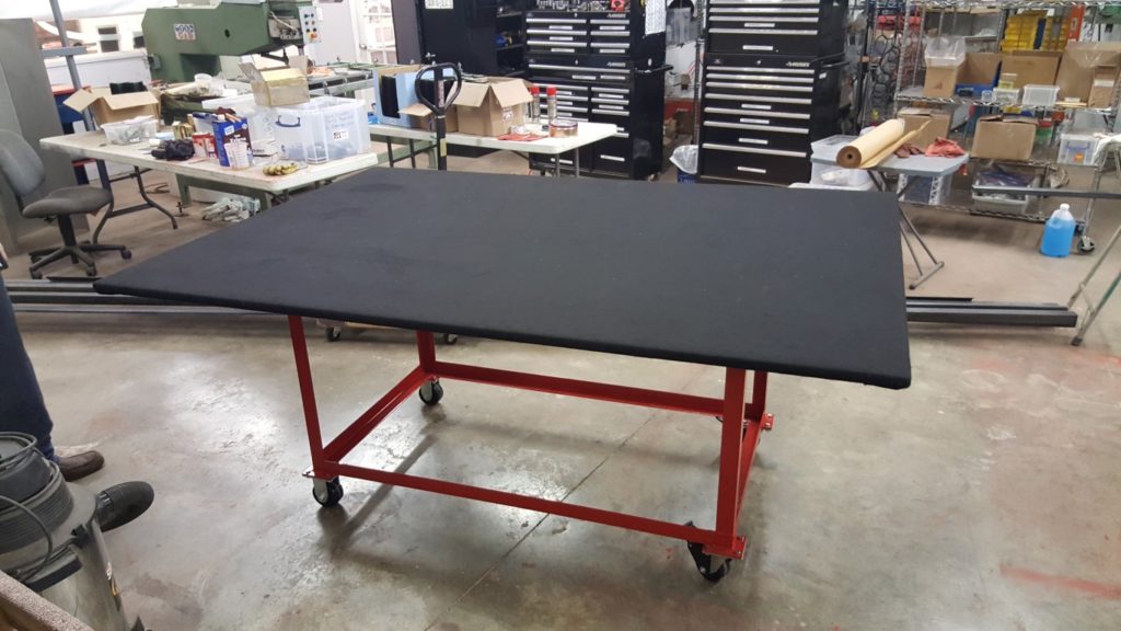 American 5′ X 7′ Glass Cutting Table American Glass Machinery